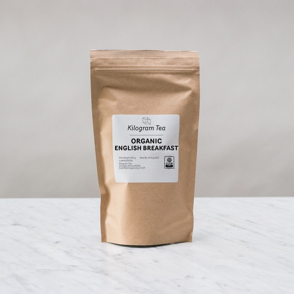 250 Gram Organic English Breakfast Bag